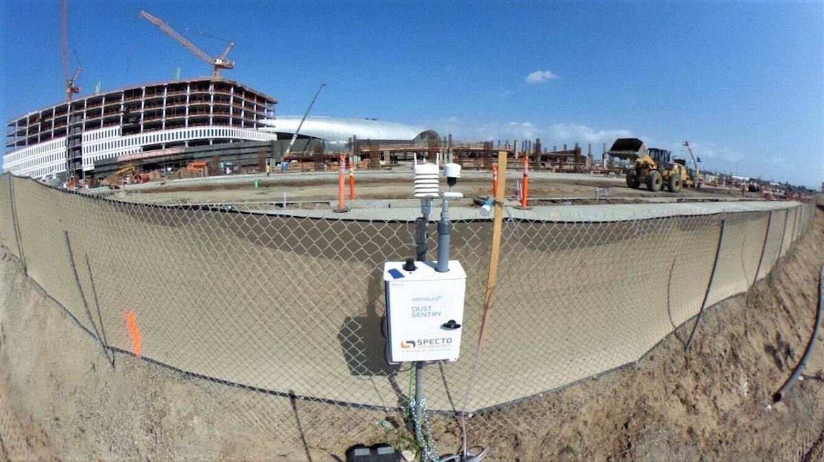 Remote Air Monitoring On Construction Sites