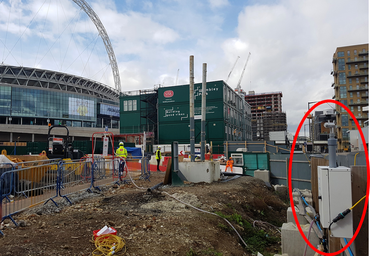 Real-Time Dust Monitoring Case Study from Wembley Park